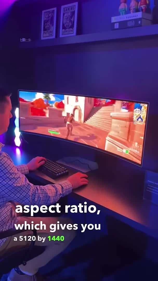 Samsung Odyssey OLED G9 49-inch gaming monitor!