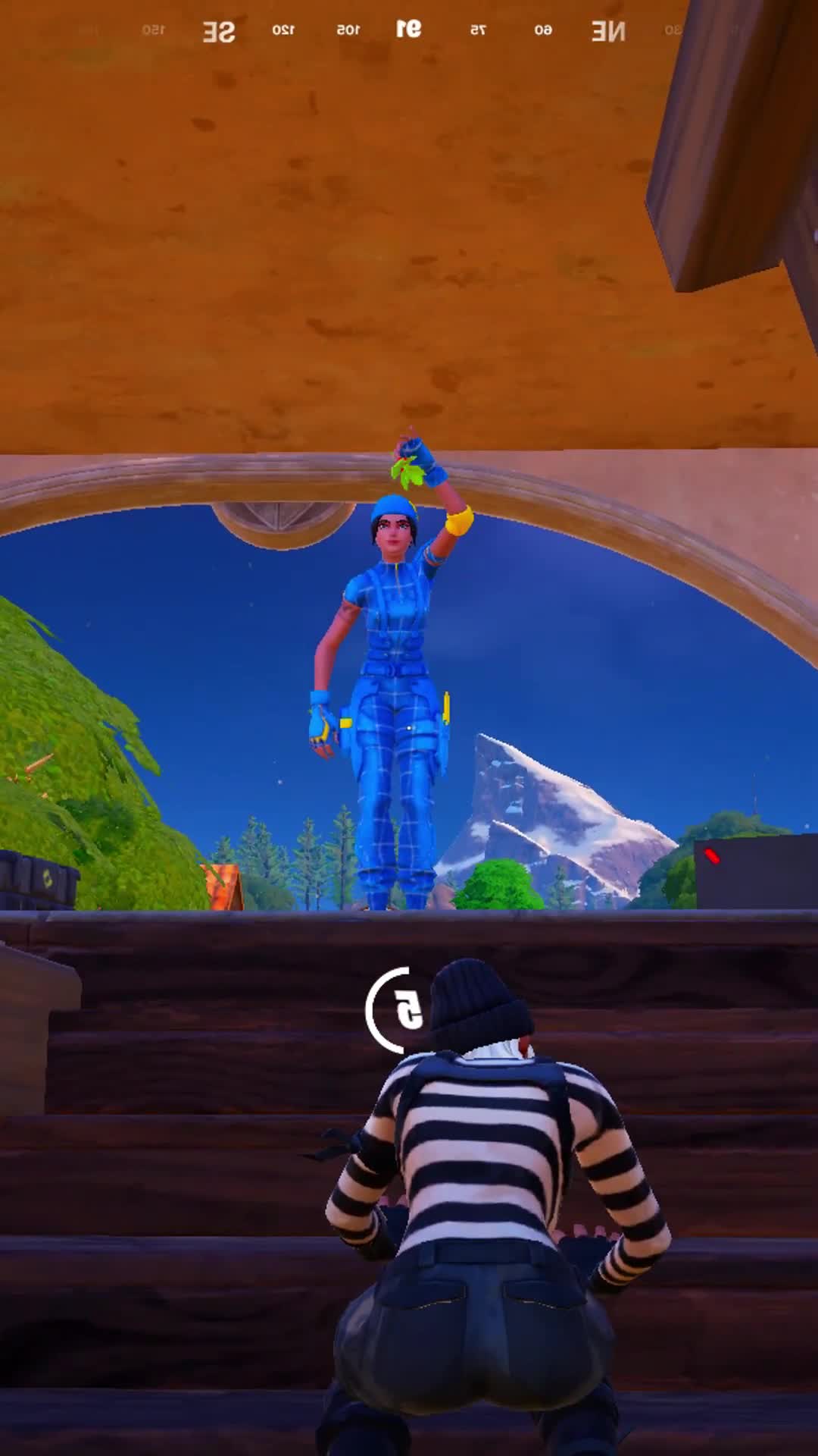 They didn’t know I have a teammate