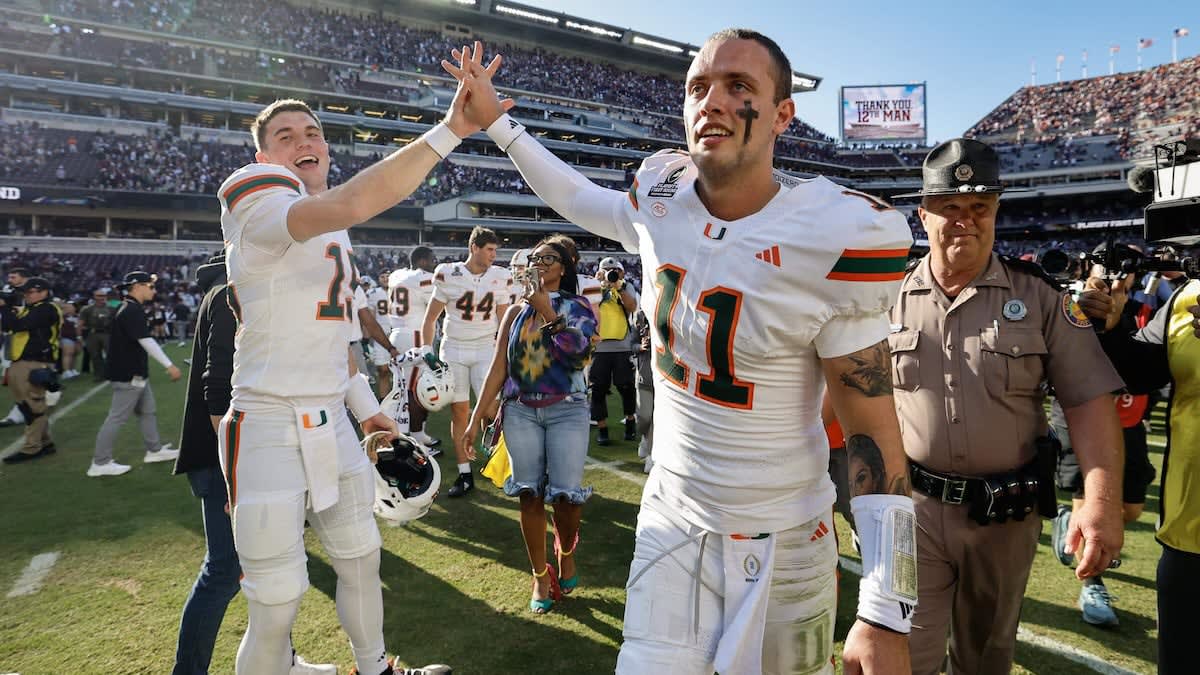 Carson Beck suggested Miami adjust its offense. It made the difference
