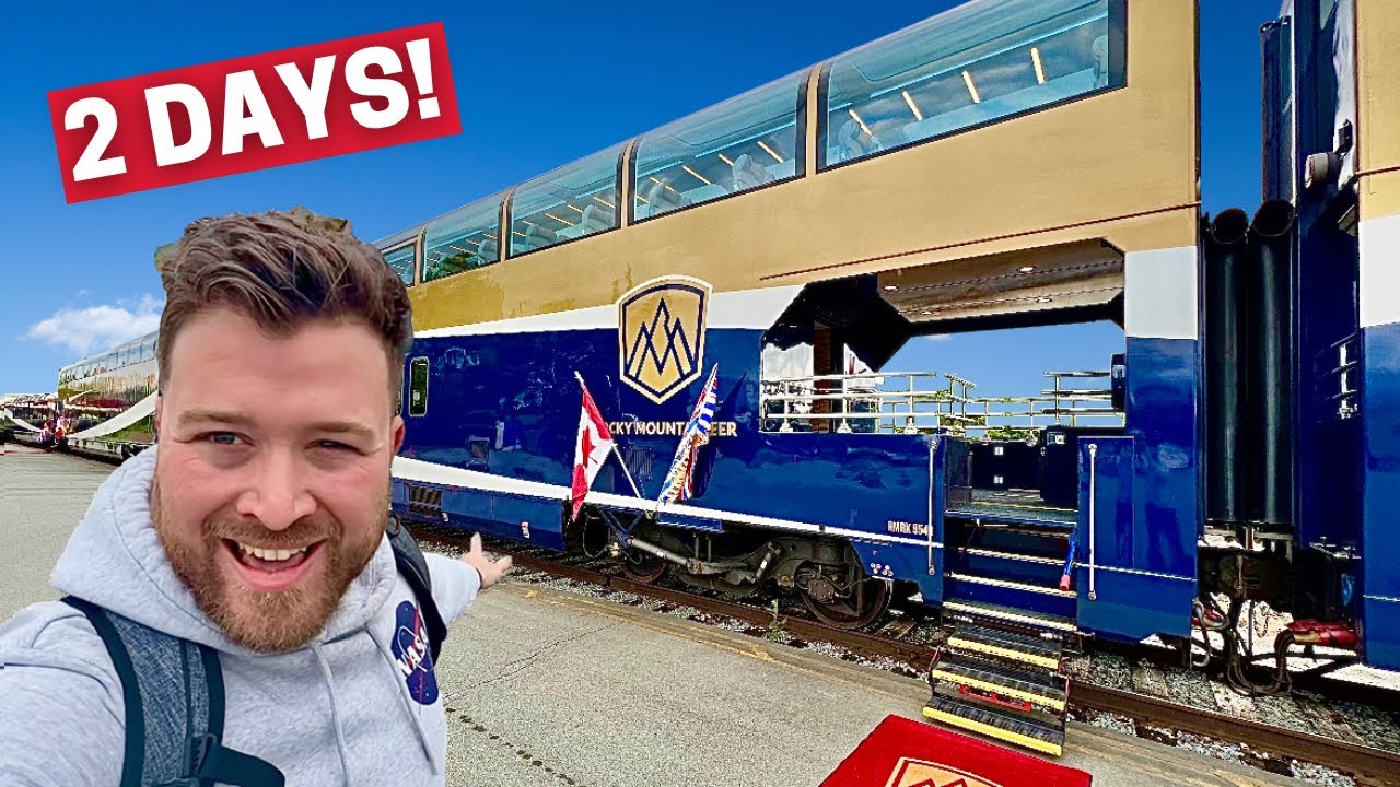 48 hours on luxury Rocky Mountaineer train - Banff to Vancouver