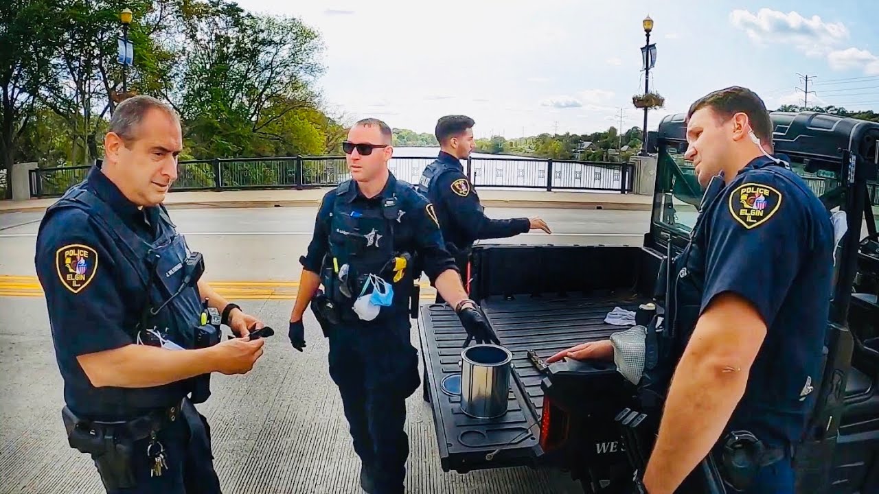 That might be a gun – magnet fishing got serious fast