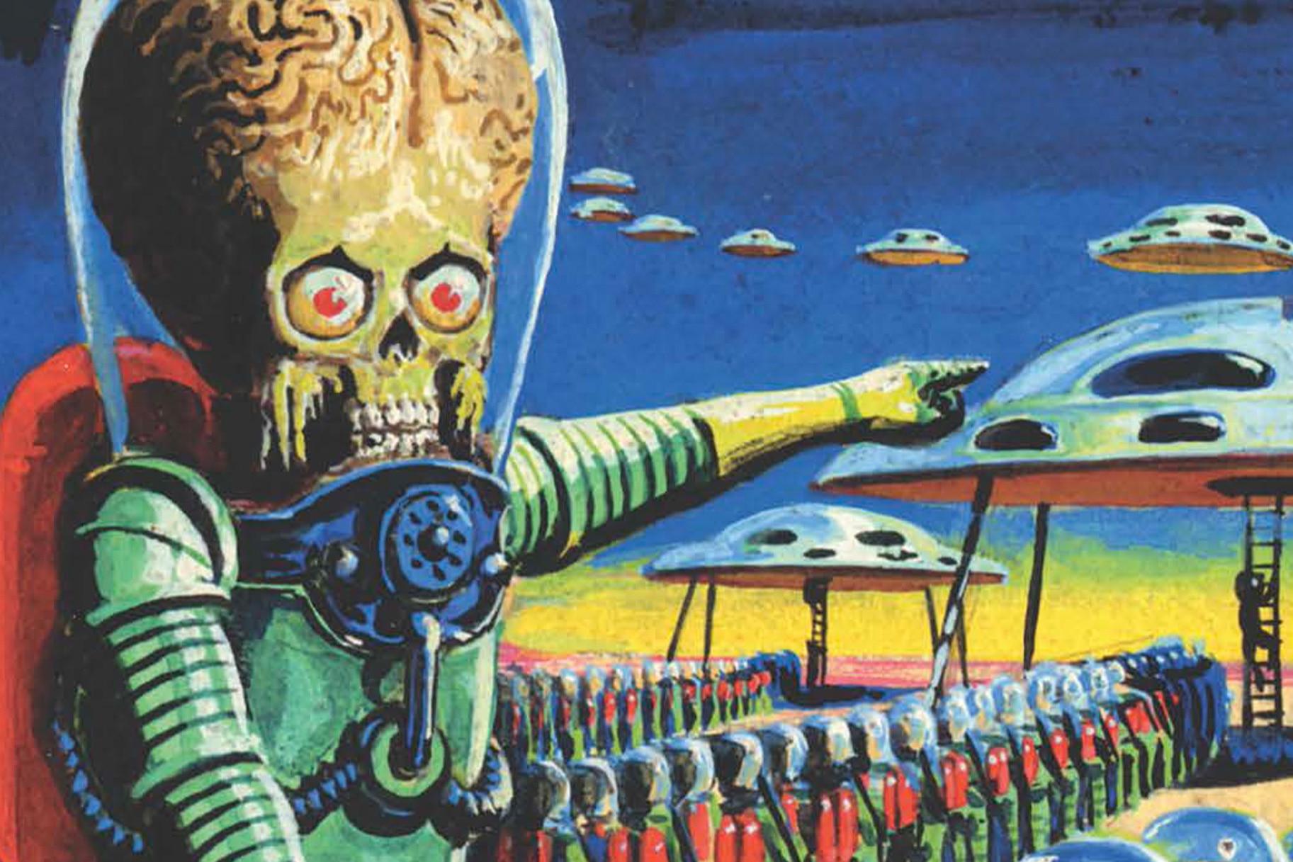 Ack! Ack! Ack! Mars Attacks co-creator looks back on iconic trading ...