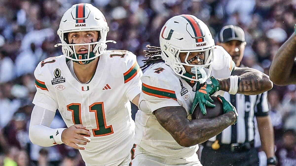 Carson Beck suggested Miami adjust its offense. It made the difference