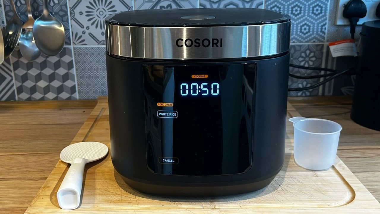 The Cosori 5L rice cooker may not be perfect at actually cooking rice ...