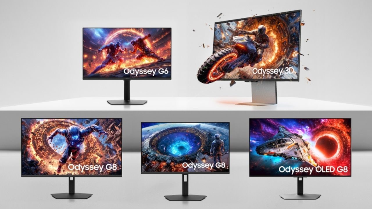 Samsung's CES monitor lineup includes 6K 3D display with eye-tracking ...