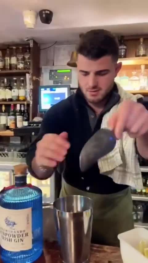 Johnny Jr. makes the drinks this time!🥂 #shorts