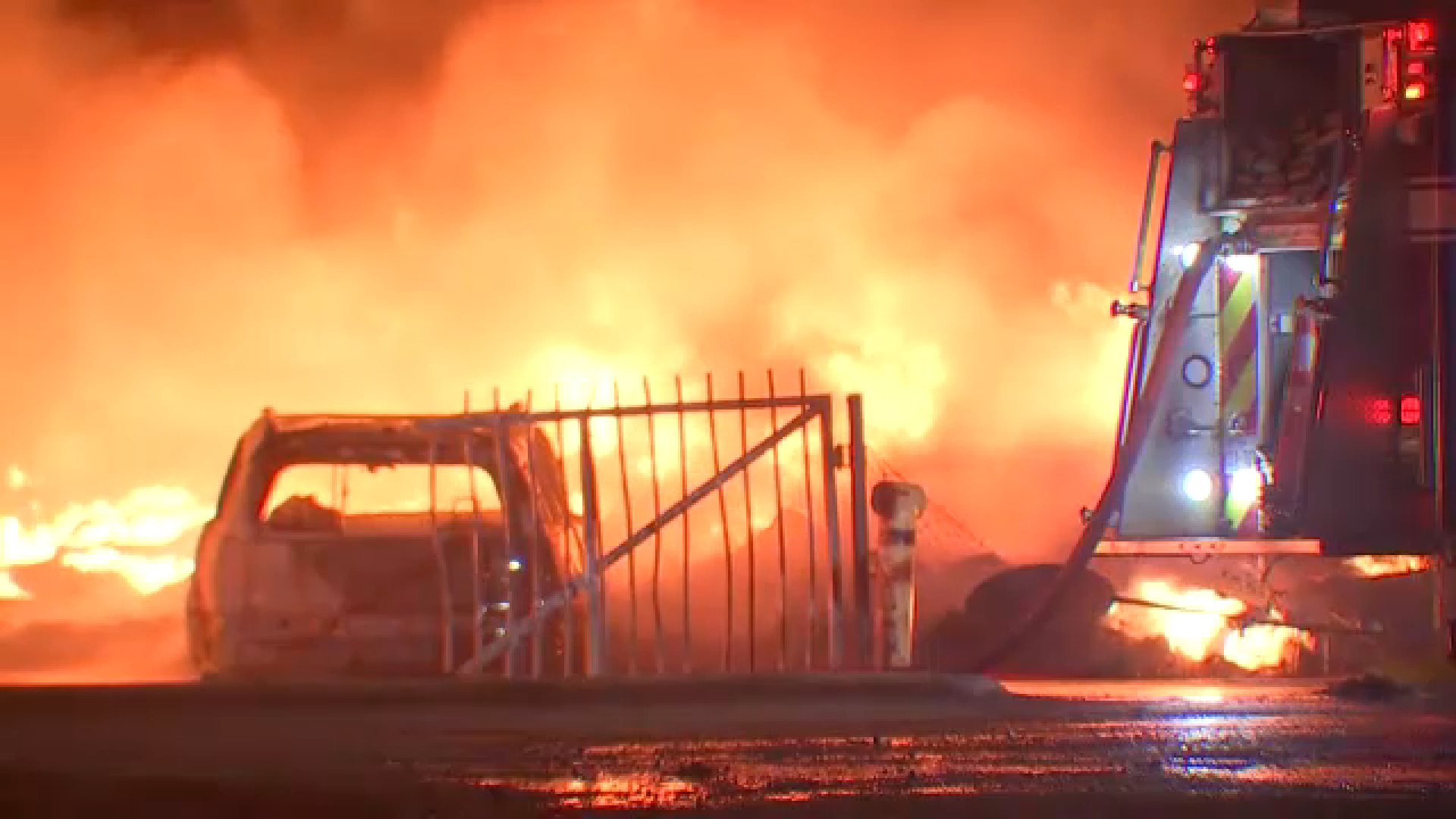 Firefighters battle NE Houston fire that HPD says is expected to burn ...