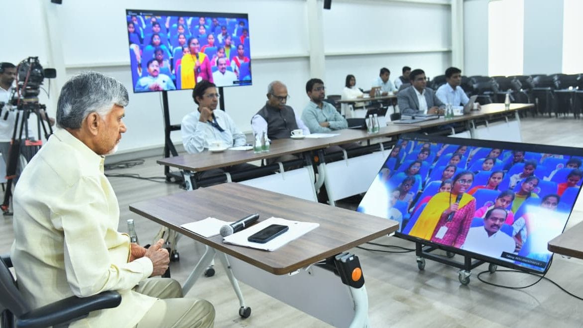 Naidu urges AP’s youth to take quantum leap, reminds them: Rs 100-cr ...