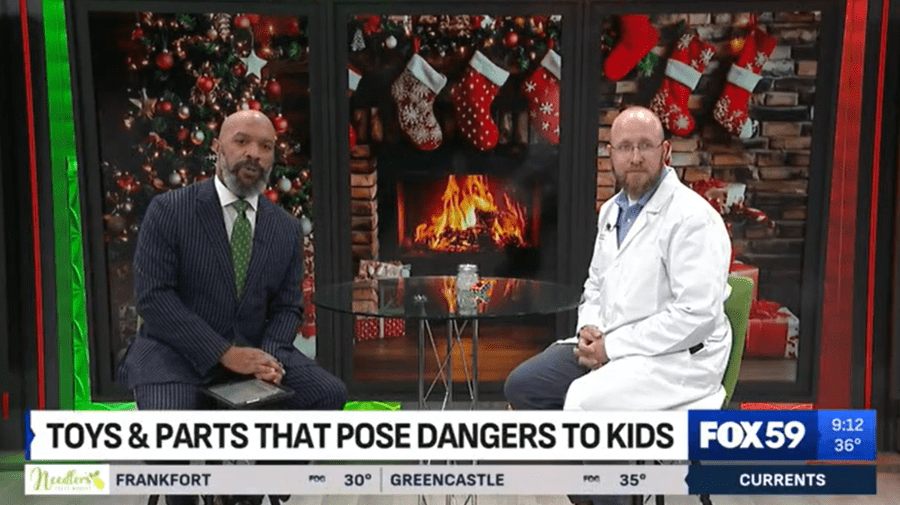 Toys, parts that pose dangers to kids