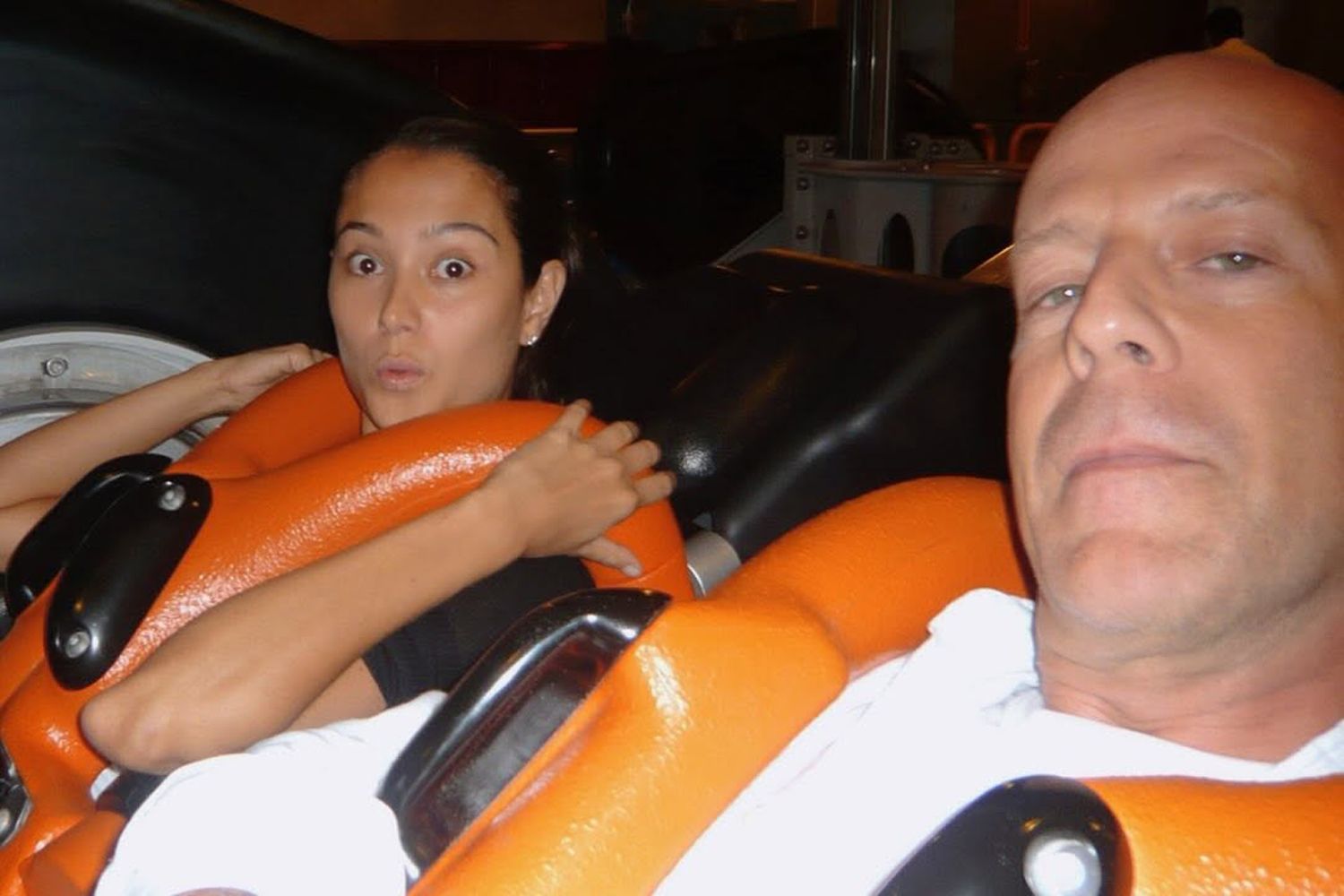 Emma Heming Willis shares heartfelt roller coaster video with Bruce ...