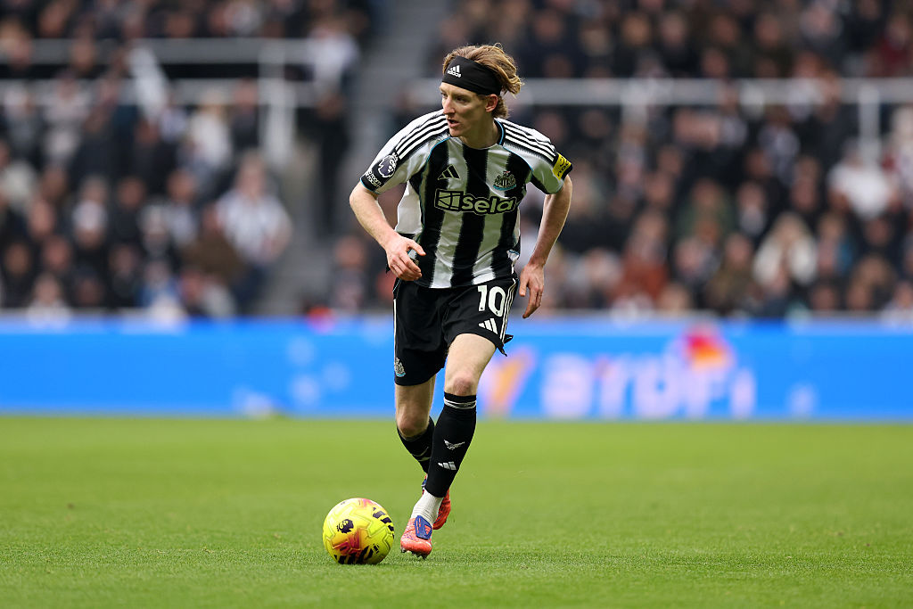 'I agree' - Eddie Howe doesn't hide how he feels about Anthony Gordon's ...