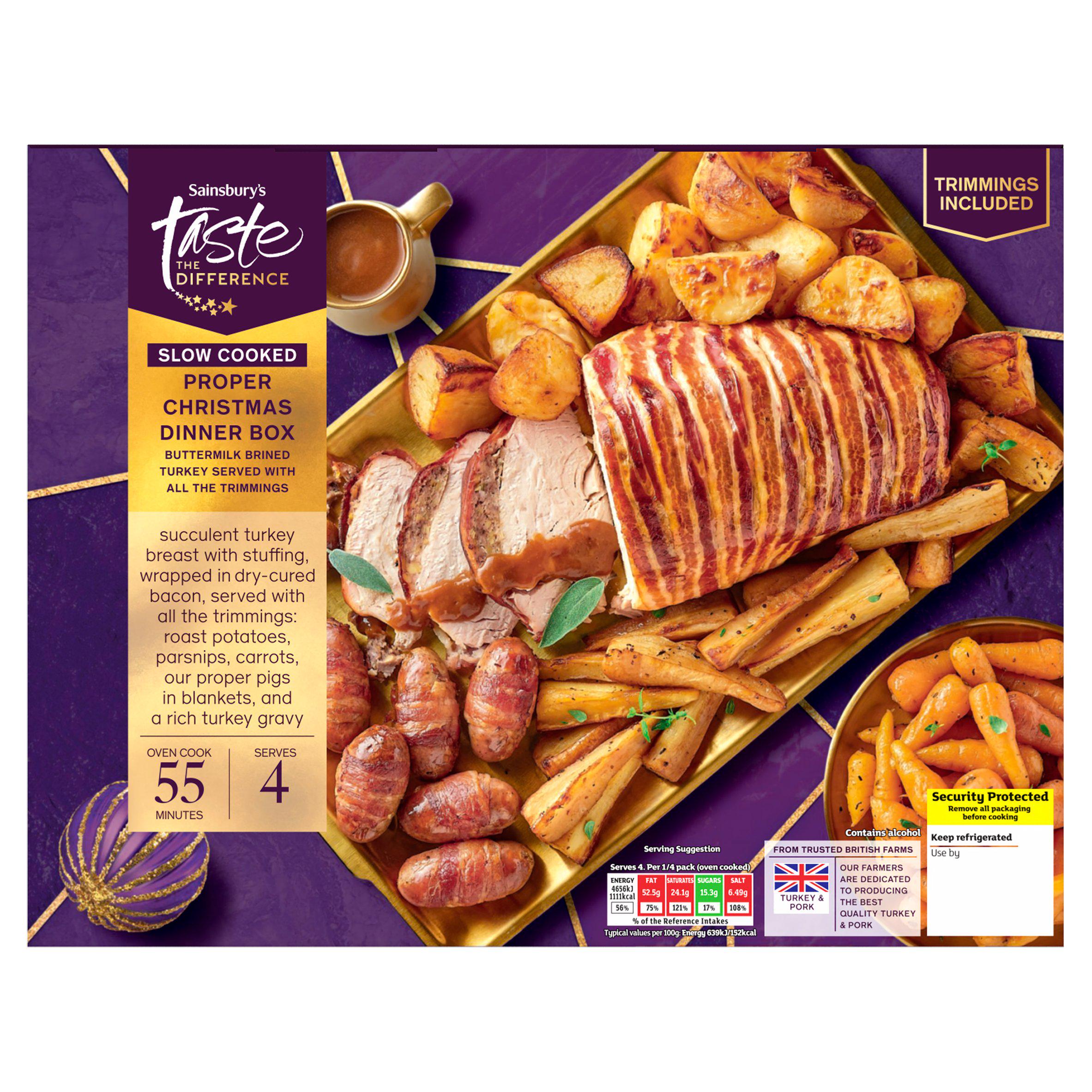 Sainsbury’s £50 Christmas dinner in a box has dropped to £12.50! And ...