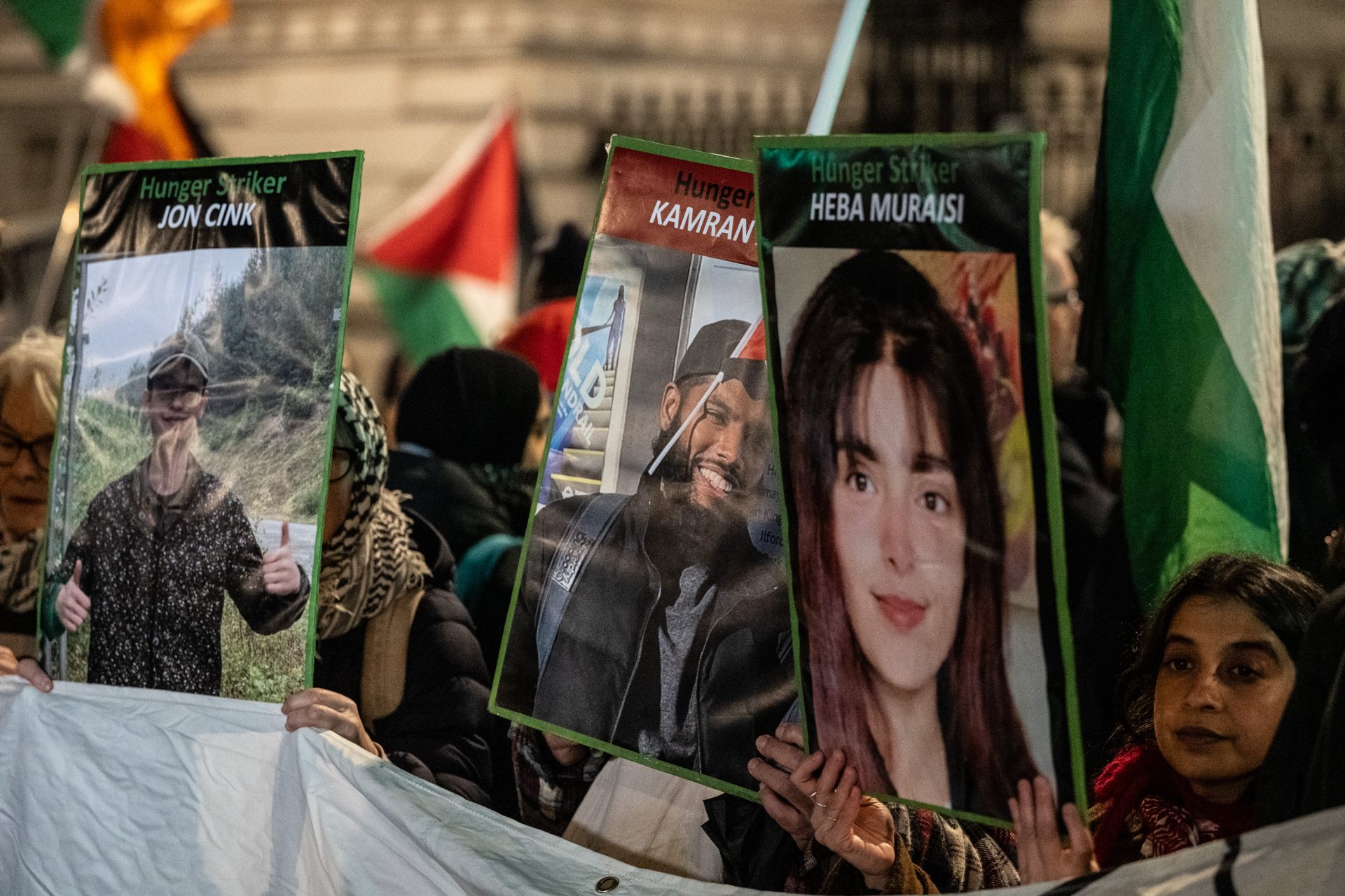 Pro-Palestinian prisoners’ hunger strike puts pressure on the UK government