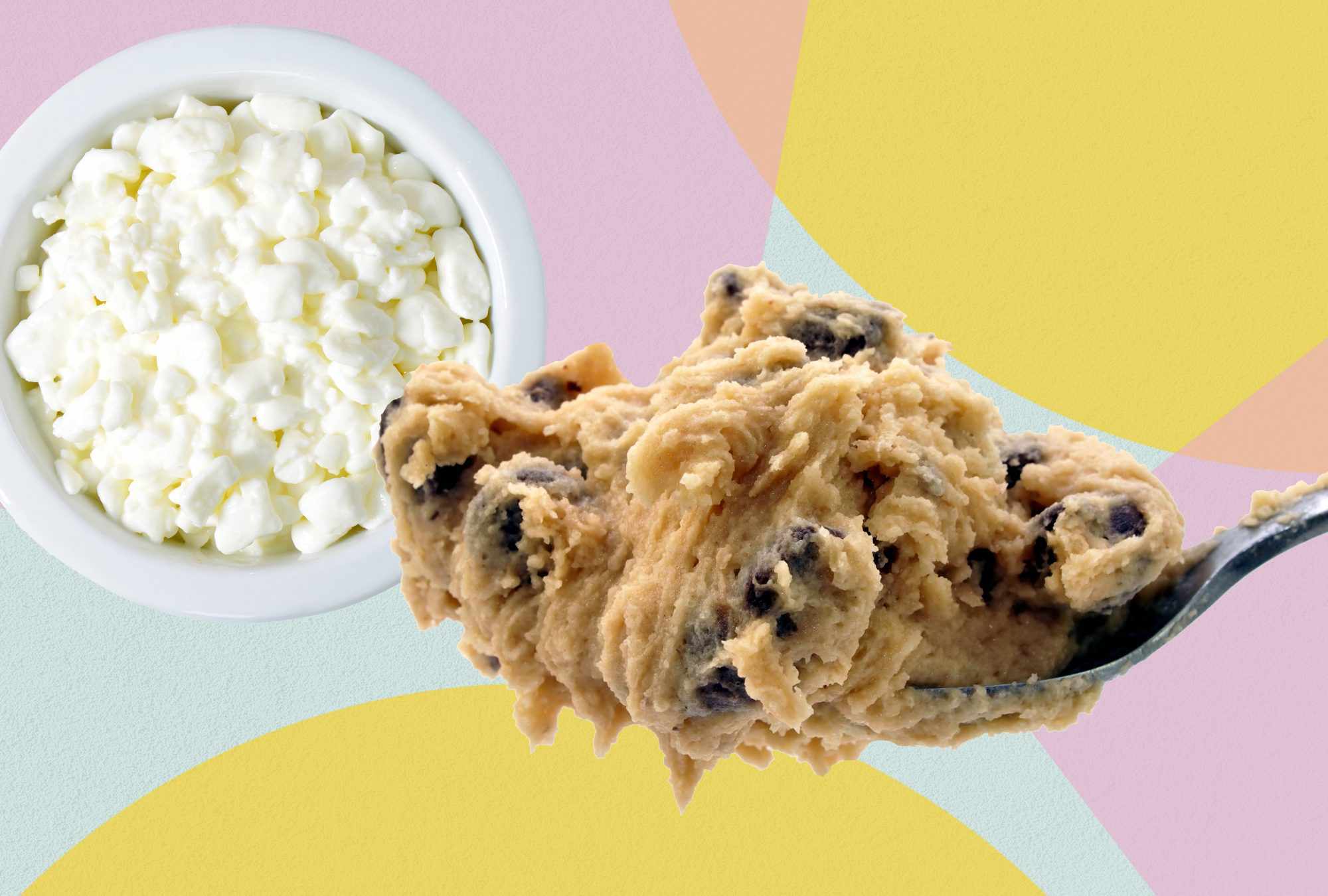 A high-protein edible cookie dough made with cottage cheese? Yes, really!