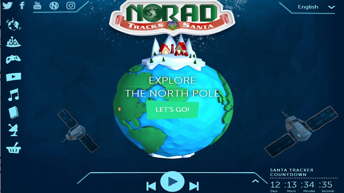 Follow Santa's route with NORAD now