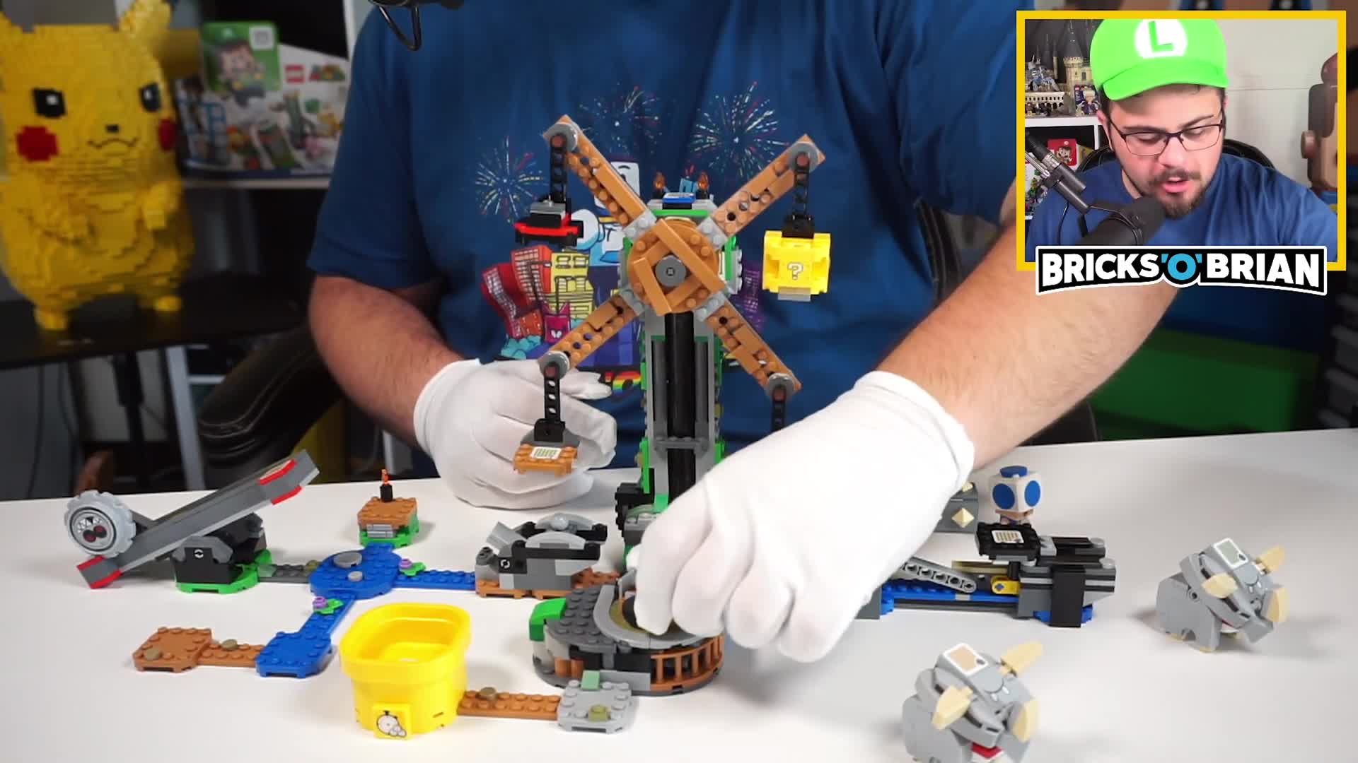 Reznor knockdown (71390) LEGO Super Mario overview!