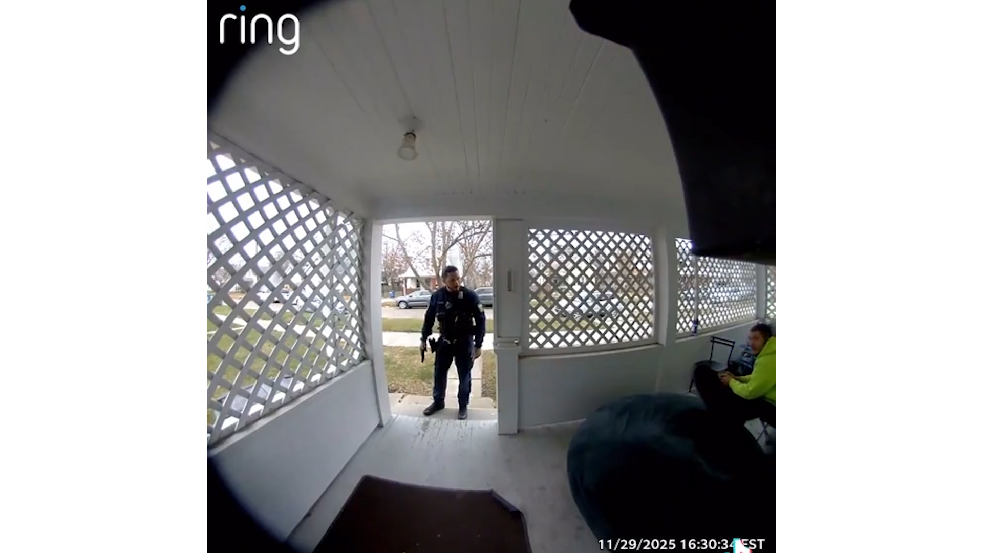 He Robbed A Store and Tried To Hide In A Strangers Porch