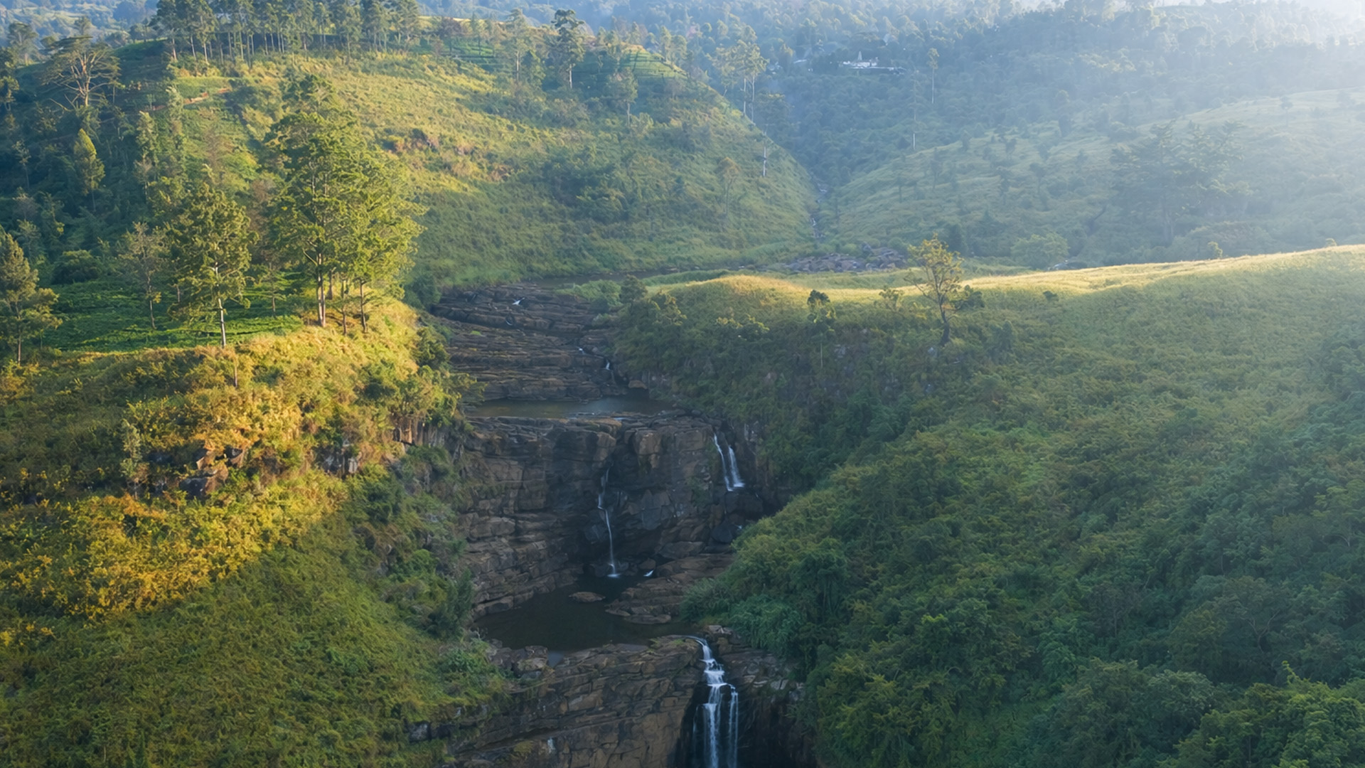 ¿Has visto una cascada como esta?