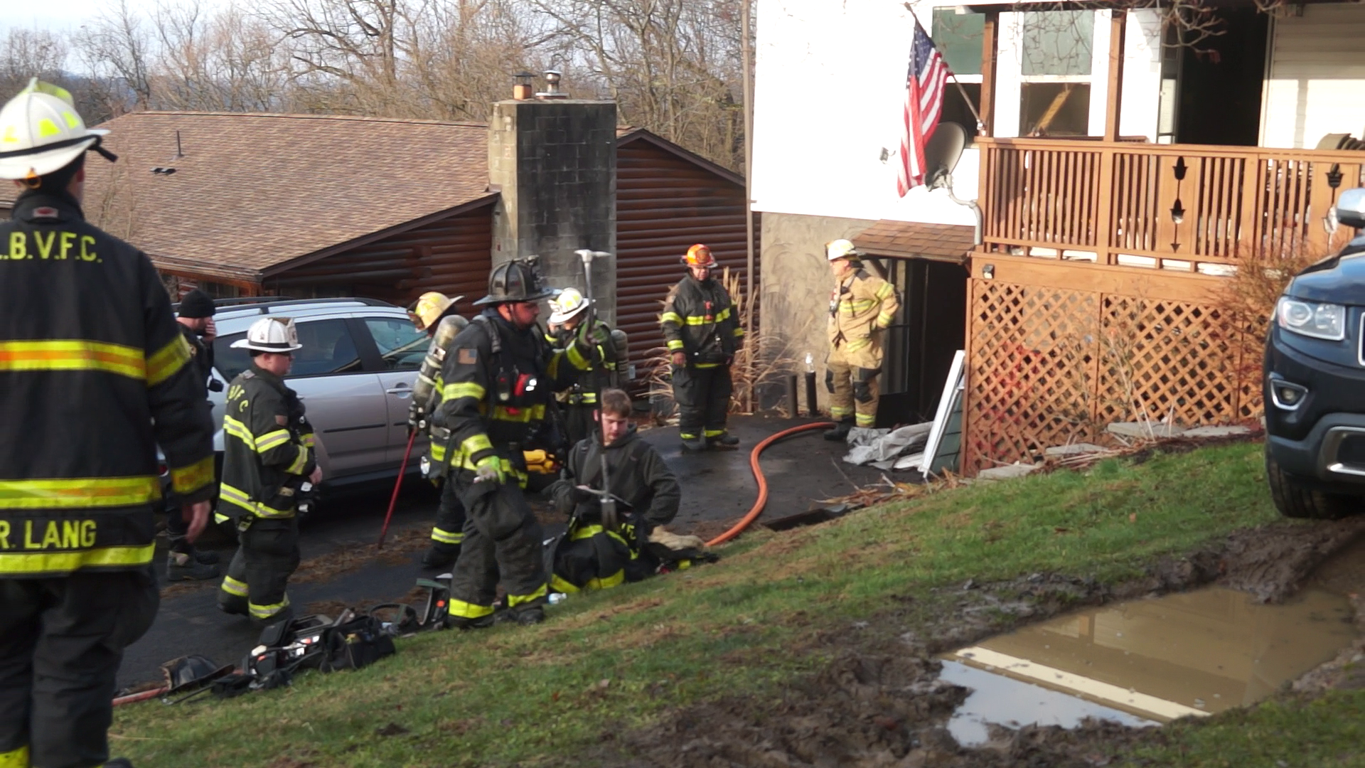 Fire breaks out inside of home in Lower Burrell