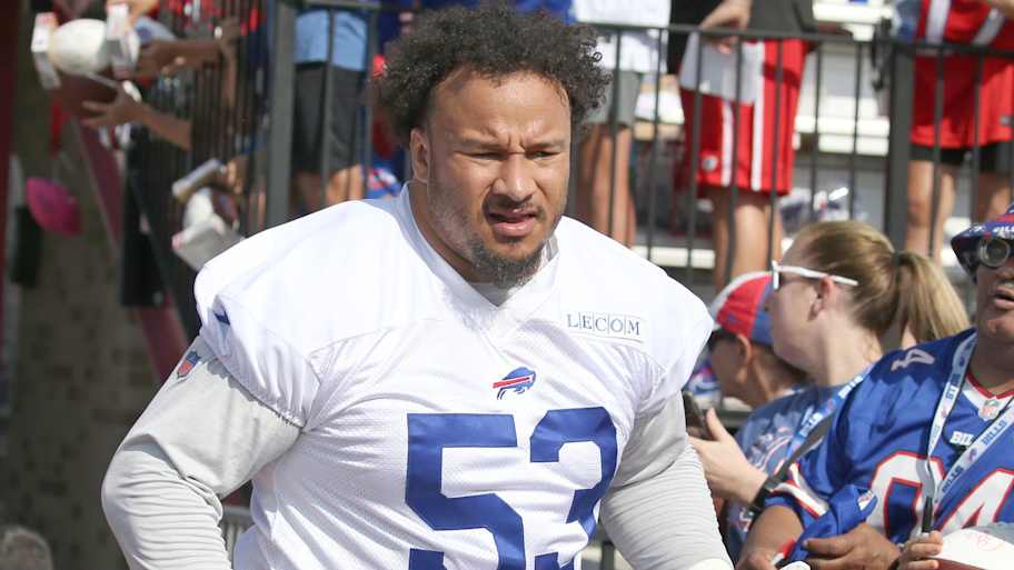 Bills shuffle offensive line, re-sign former lineman after practice ...