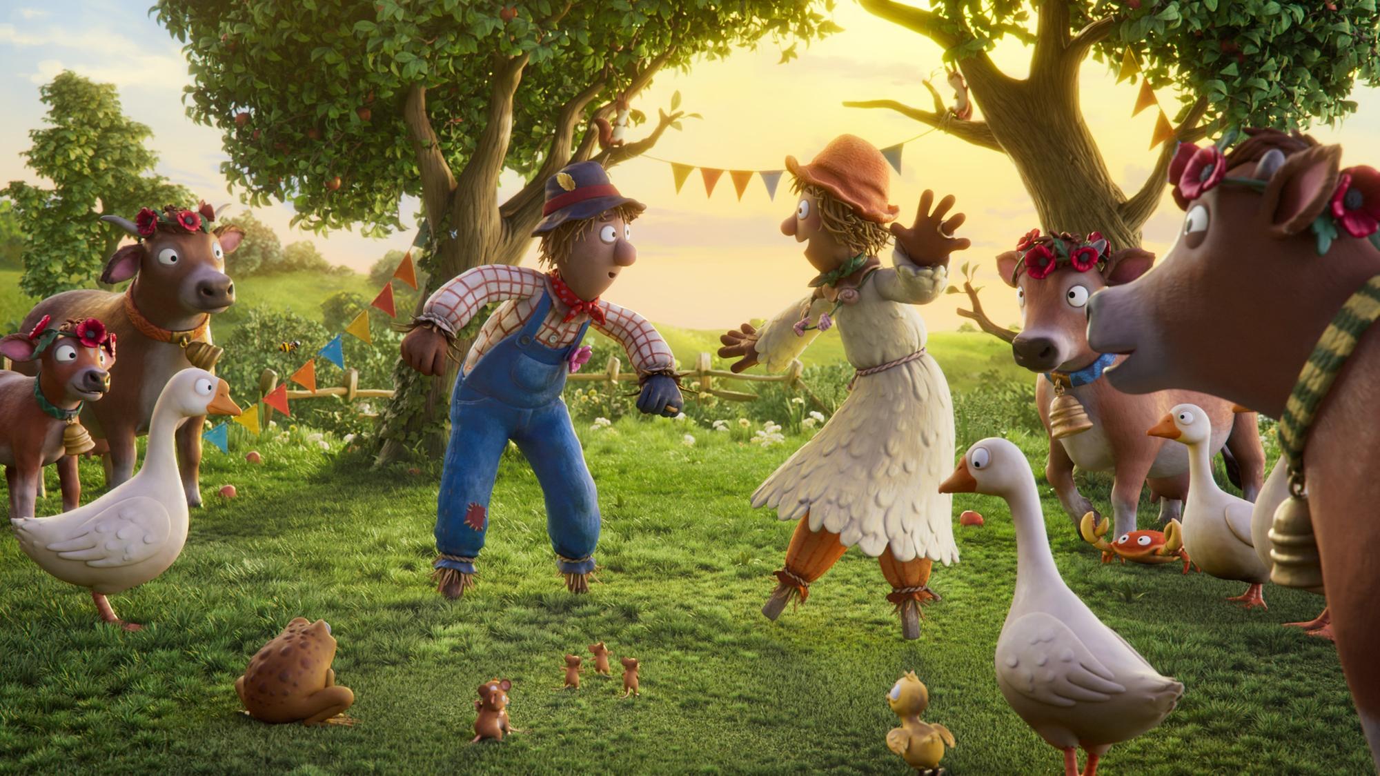 Julia Donaldson and Rob Brydon on TV adaptation of The Scarecrow’s Wedding