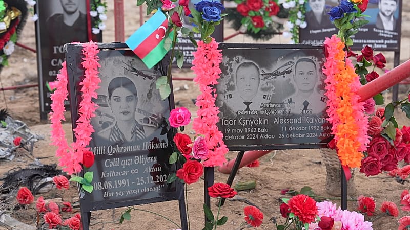 Kazakh city of Aktau recalls the Azerbaijan Airlines crash one year on