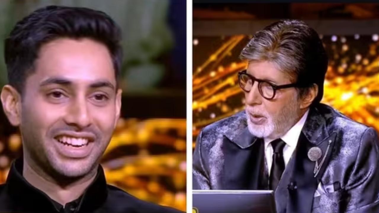 KBC 17: Amitabh Bachchan`s this twist question to Agastya Nanda is ...