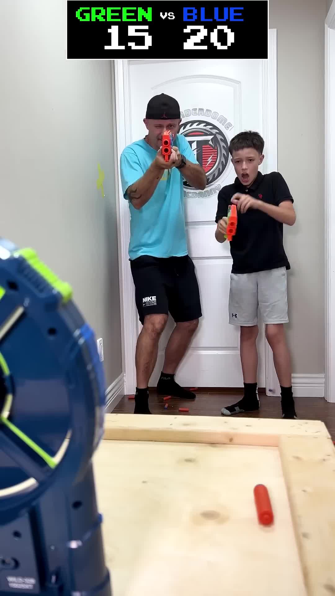 Nerf slime challenge!