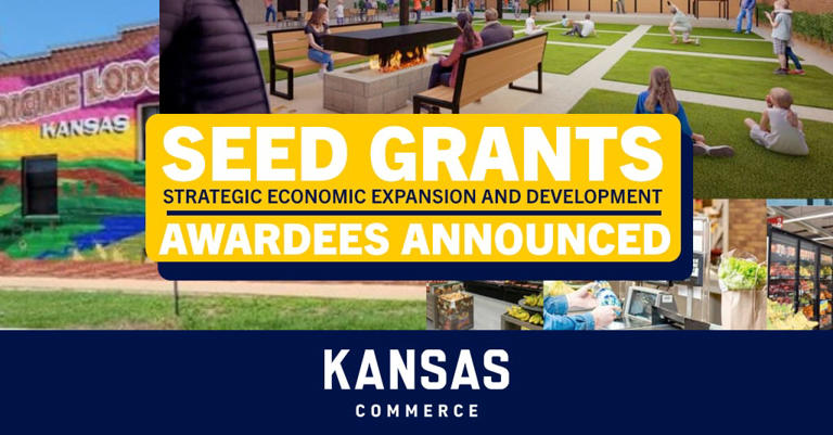 Kansas Department of Commerce announces rural development grant recipients