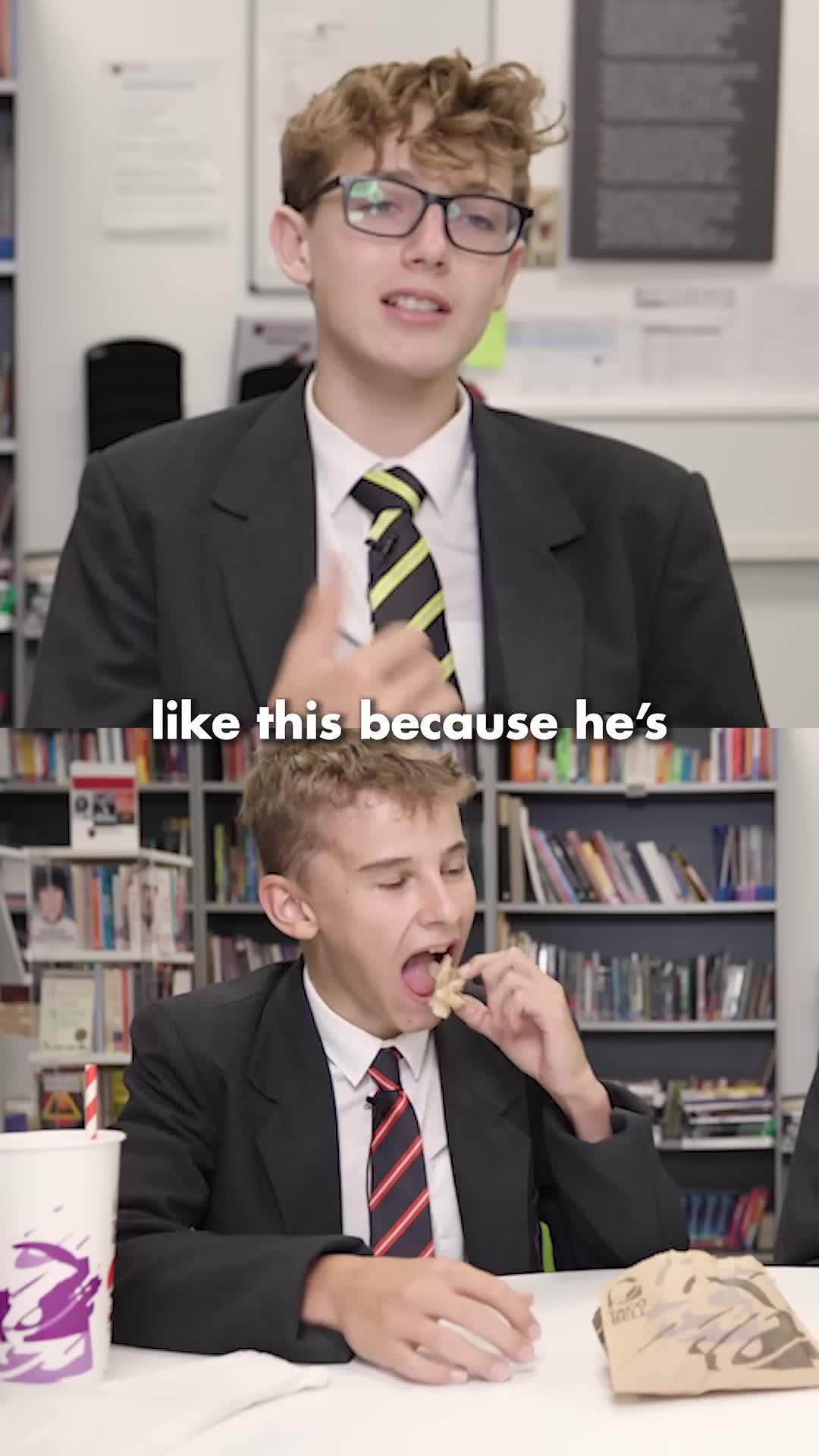 British students try Taco Bell cinnamon twists for the first time! 😂