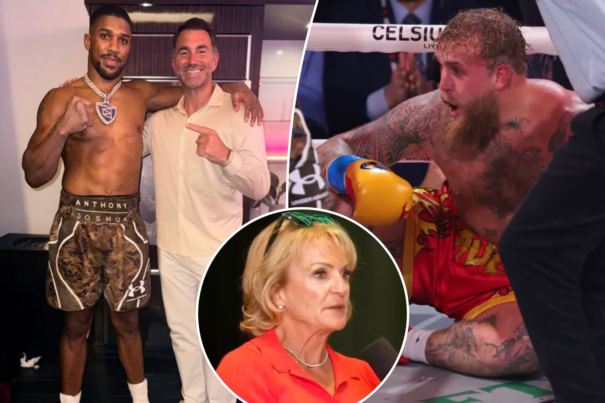 Jake Paul’s mom wants to punch the 'smug face' of Anthony Joshua’s ...