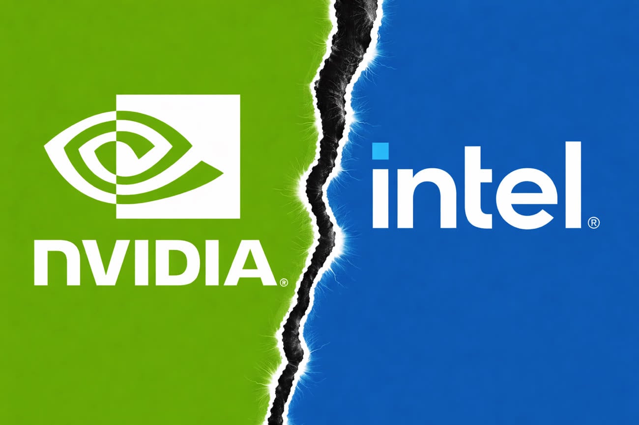 Nvidia stoppe les évaluations du process 18A d’Intel