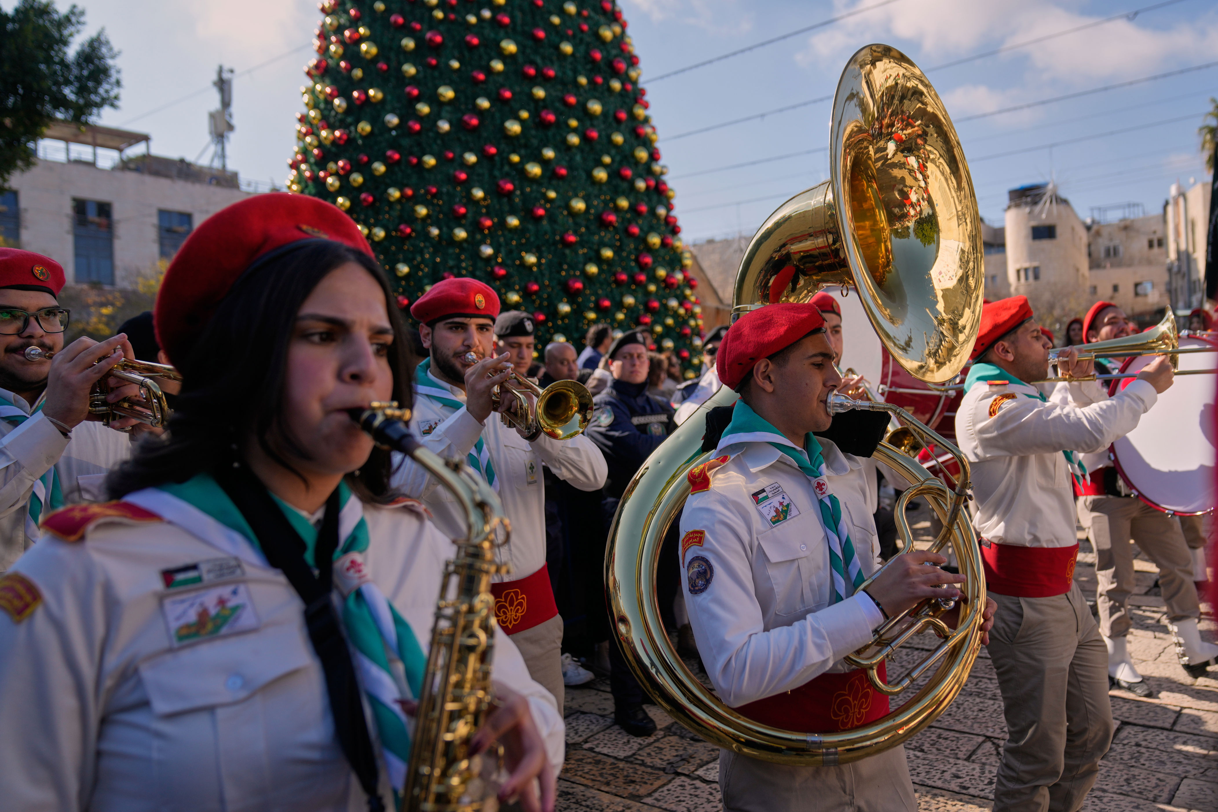Christmas joy returns to Bethlehem amid Israeli raids across West Bank