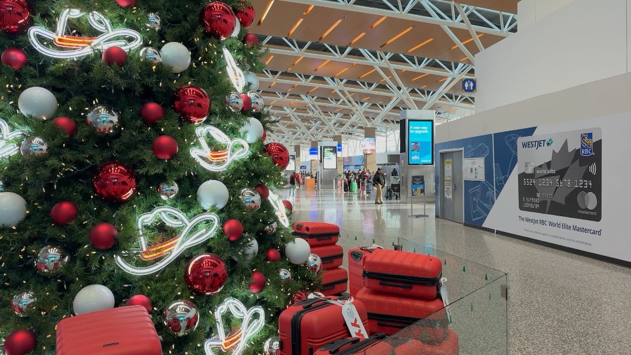 Bon voyage and welcome home: scenes from Calgary's airport