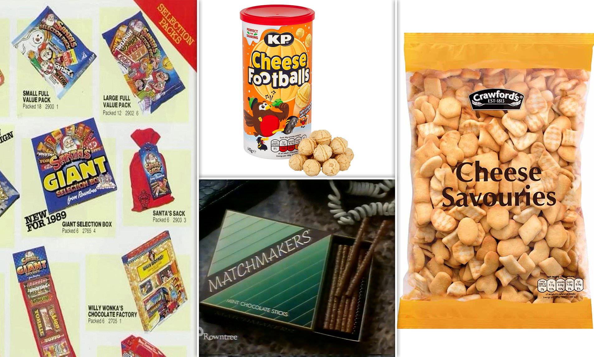 Festive snacks from Christmases of yesteryear - but how many do you ...