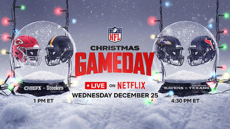 NFL Christmas Day: Tripleheader games and viewing options