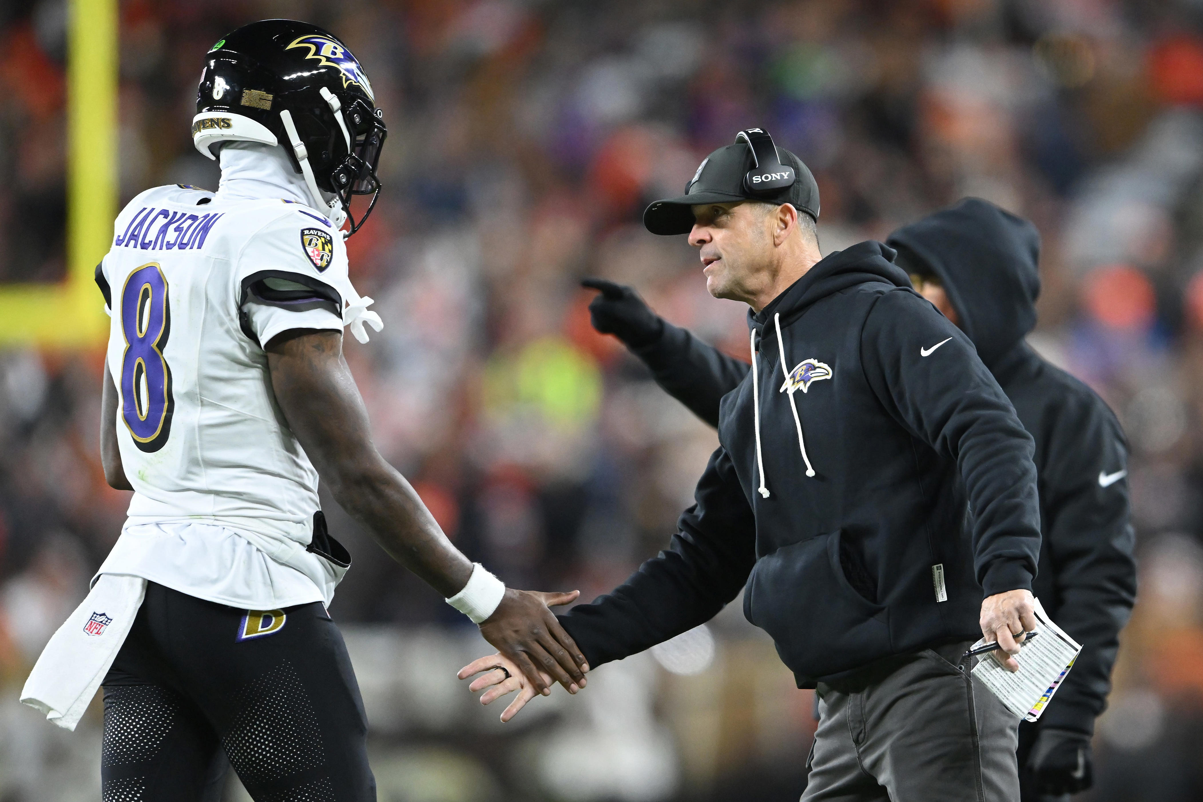 John Harbaugh disputes the idea that he has grown tired of Ravens' QB ...