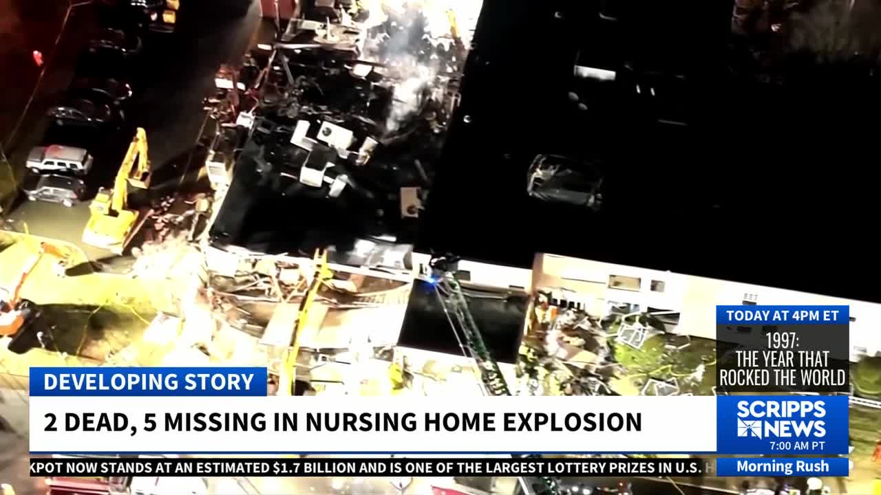 Explosion at Pennsylvania nursing home leaves 2 dead