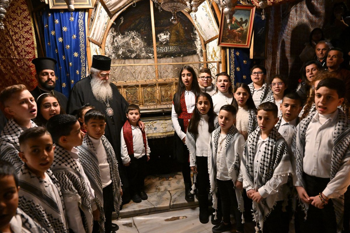 A subdued Christmas comes to Gaza and Bethlehem after years of war