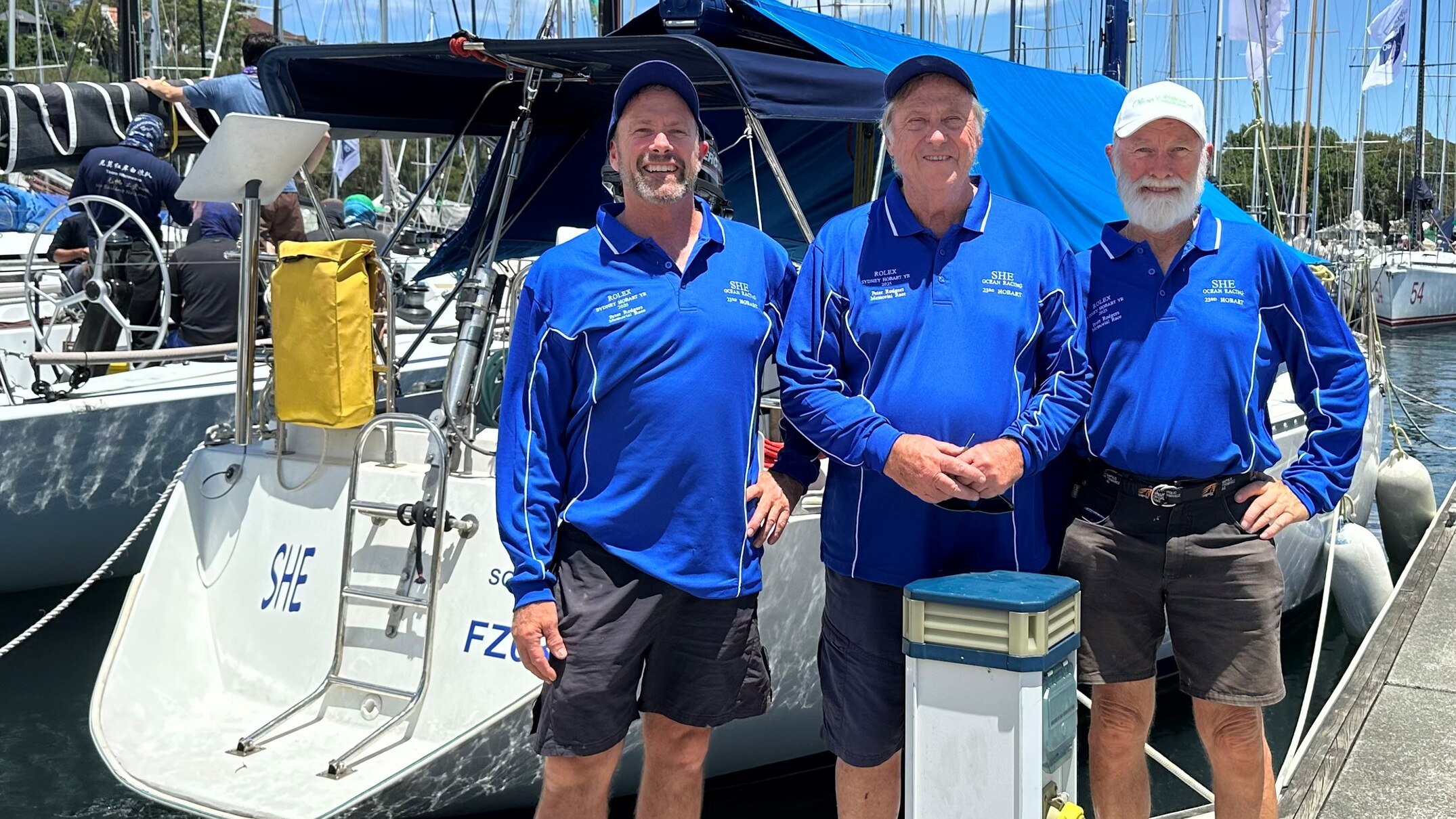 She readies for a 23rd Sydney to Hobart as the crew honours late owner ...