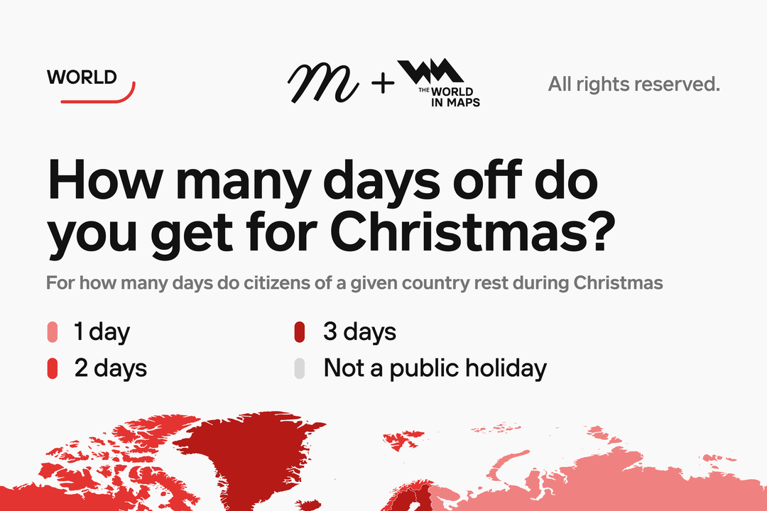 How many days off do you really get for Christmas?