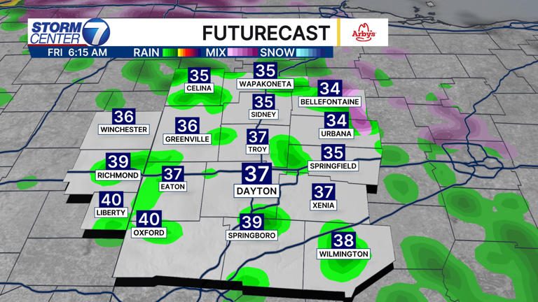 Mild, damp Christmas ahead before a bigger change this weekend