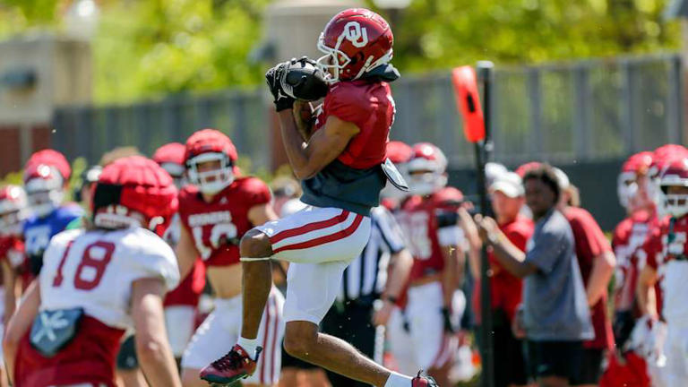 Wisconsin already linked to Oklahoma WR before the transfer portal even ...