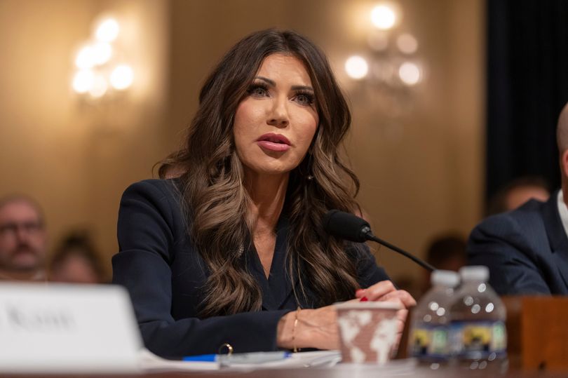 Kristi Noem eyes up 2 towns to lock up 80,000 migrants in 'Amazon Prime ...