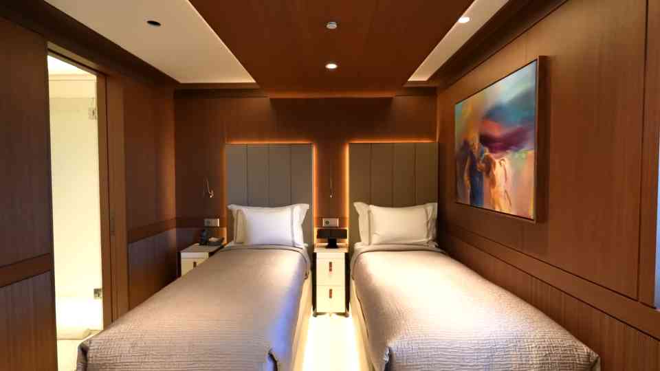 Exploring a $110 million megayacht with an indoor pool