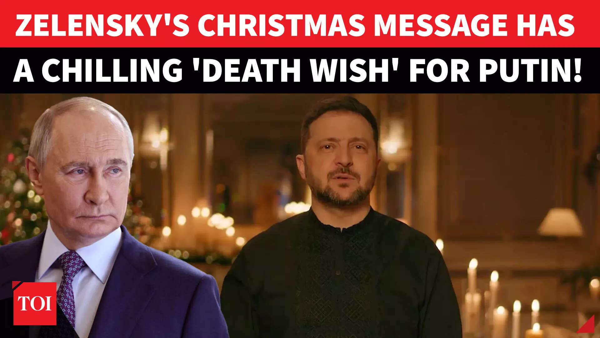 ‘May he perish’: Zelensky’s shocking 'death wish' for Putin in Xmas Eve ...