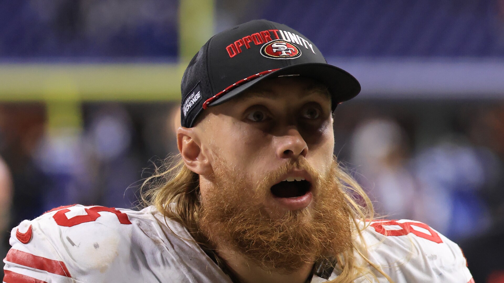 George Kittle out of practice Wednesday, has a chance to play Sunday