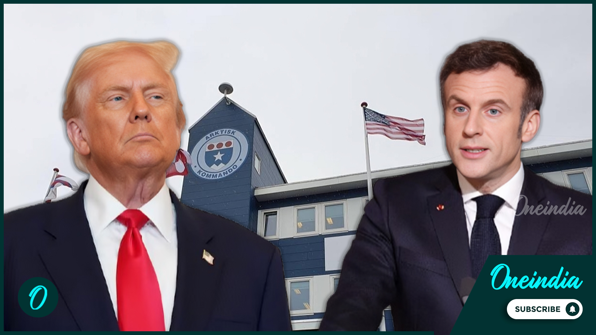 Macron clashes with Trump as US renews push to control Greenland