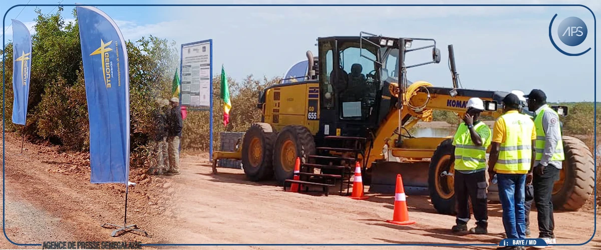 Casamance : des travaux d’entretien de l’axe Ziguinchor–Cap Skiring lancés