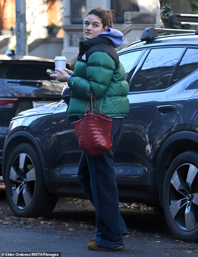 Katie Holmes seen with daughter Suri for first time in months